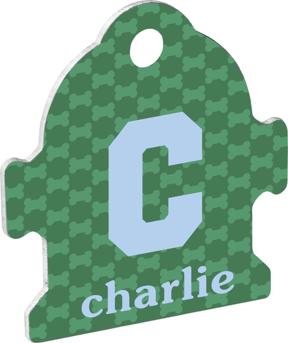 Customizable Pet Tag Fire Hydrant – Basketique