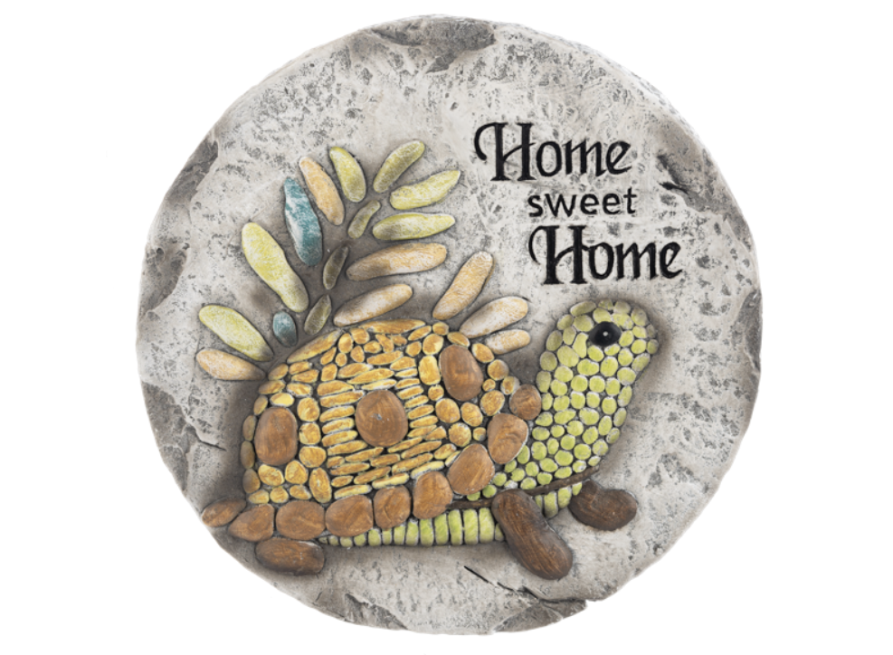 Tortoise Stepping Stone Home sweet home – Basketique