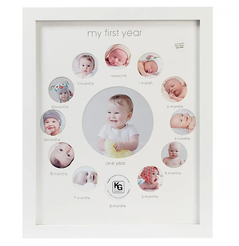 First Year Collage Frame – Basketique