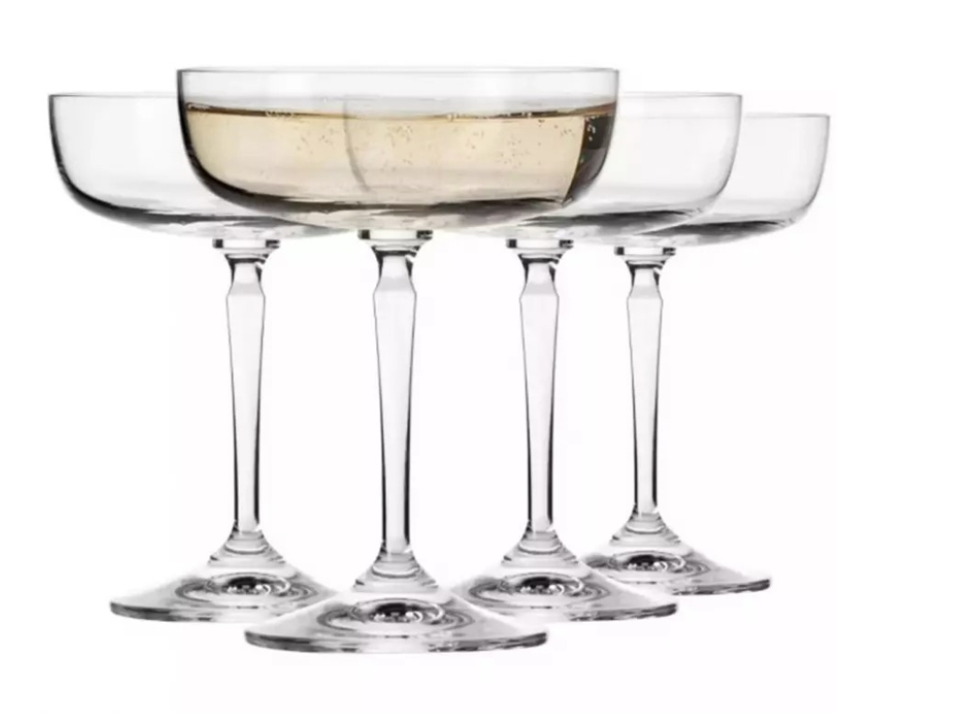 ROMA Coupe Glass Set of 4 – Basketique