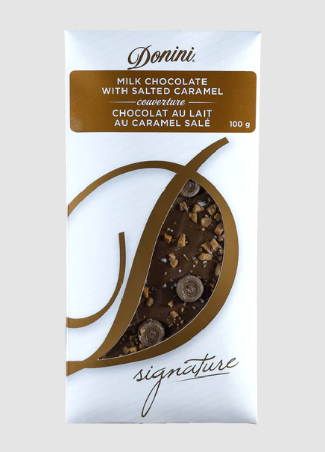 Donini Chocolate -Milk Chocolate with Salted Caramel – Basketique
