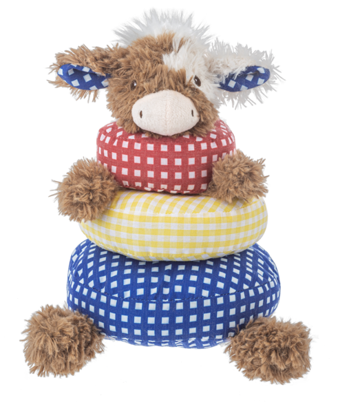 Happy Hill Farm Stacker - Cow – Basketique